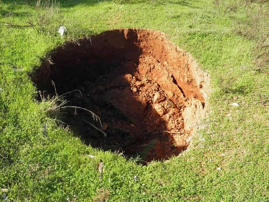 Sinkholes Definition